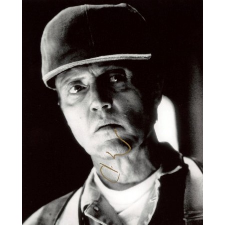 Autographe WALKEN Christopher , Vente Photo Dédicacée WALKEN ...