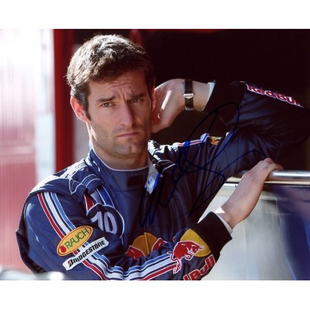 Autographe WEBBER Mark , Vente Photo Dédicacée WEBBER Mark - All ...
