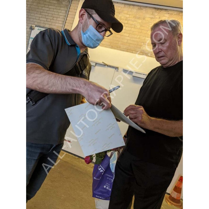 Autographe WILSON Bob , Vente Photo Dédicacée WILSON Bob - All