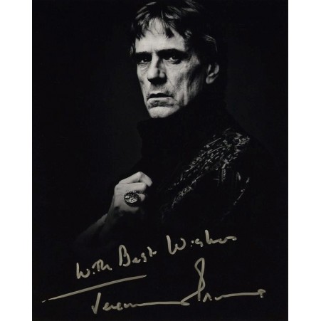 Signed Autograph IRONS Jeremy - All-Autographes.com