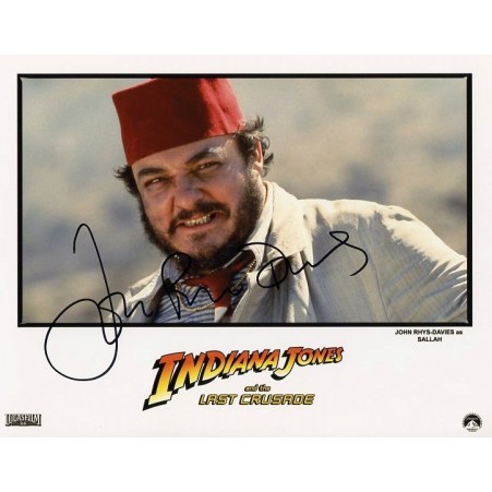 Signed Autograph RHYS-DAVIES John - All-Autographes.com