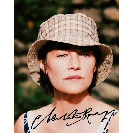 Signed Autograph RAMPLING Charlotte - All-Autographes.com