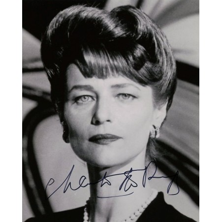 Signed Autograph RAMPLING Charlotte - All-Autographes.com