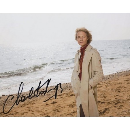 Signed Autograph RAMPLING Charlotte - All-Autographes.com