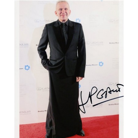 Signed Autograph GAULTIER Jean-Paul - All-Autographes.com