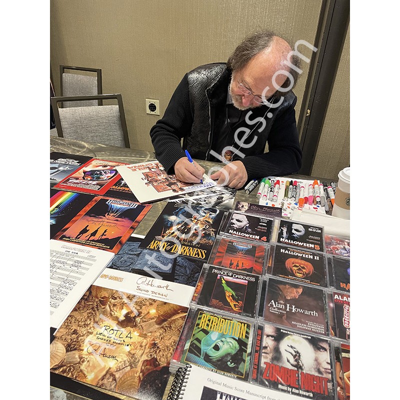 Signed Autograph HOWARTH Alan - All-Autographes.com