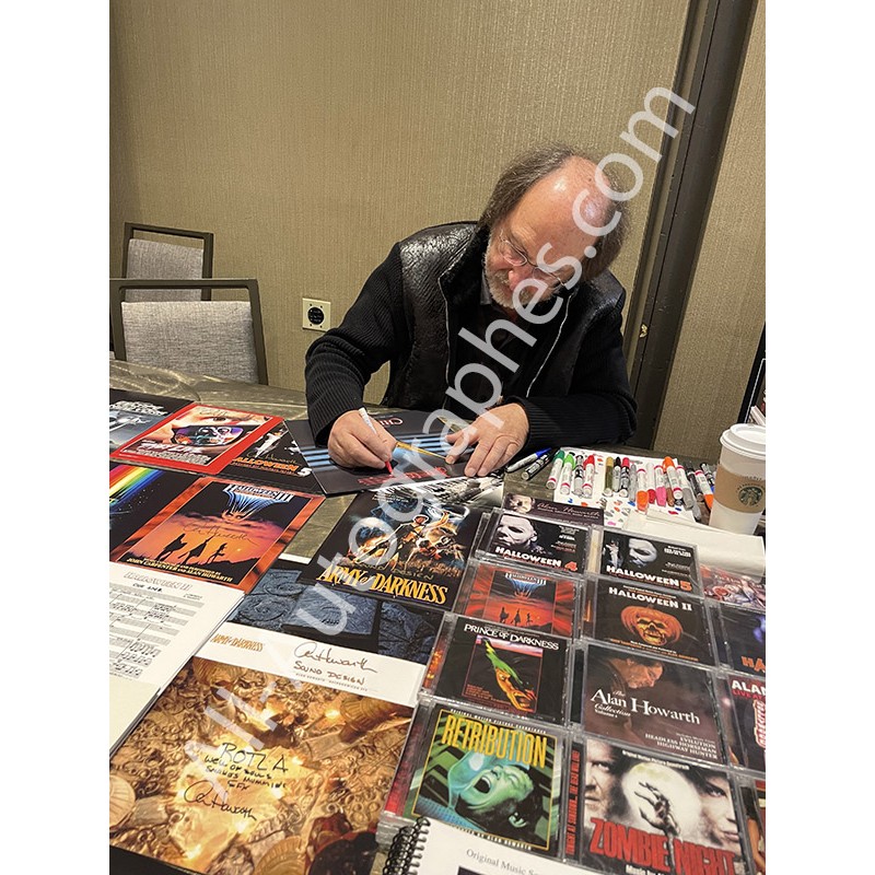 Signed Autograph HOWARTH Alan - All-Autographes.com