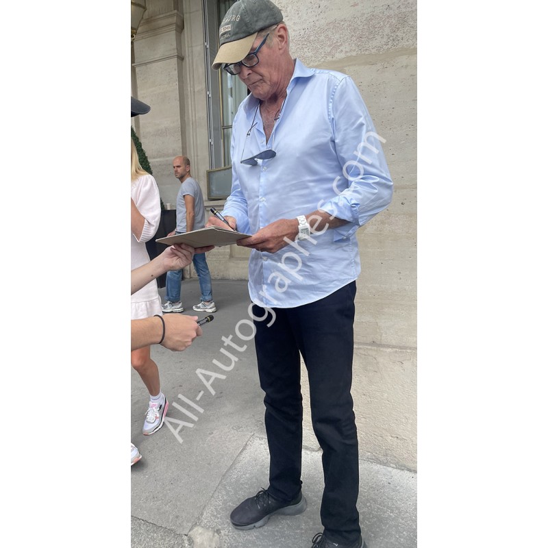 Autographe HASSELHOFF David , Vente Photo Dédicacée HASSELHOFF David