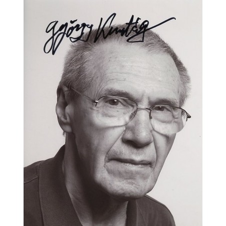 Autographe KURTAG Gyorgy , Vente Photo Dédicacée KURTAG Gyorgy - All ...