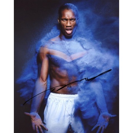 Signed Autograph DROGBA Didier - All-Autographes.com