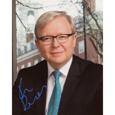 Signed Autograph RUDD Kevin - All-Autographes.com