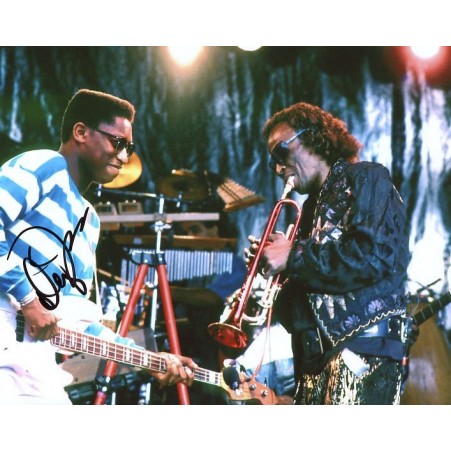 Autographe JONES Darryl (Rolling Stones) , Vente Photo Dédicacée JONES ...