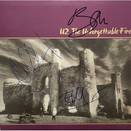 Signed Autograph BONO + EDGE (U2) - All-Autographes.com
